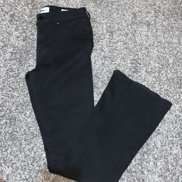 William Rast | Jeans | William Rast Black Super Highrise Flare Jeans ...